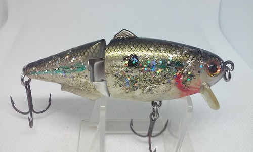 Strike King King SHAD Tennessee Shad 4" Jointed swimbait ABT Fishing ...