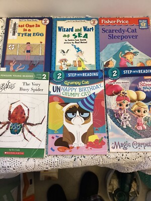 Step Into Reading Level 2 Grumpy Cat Random Books Lot 10 | eBay