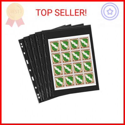 20 Sheets Stamp Pages Collector Stamp Collecting Album Binder Standard ...