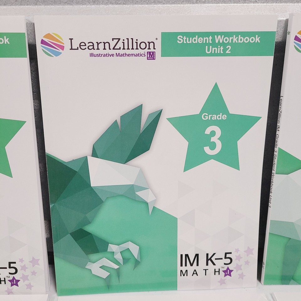 Grade 3 Student Workbooks Units 1-8 Learn Zillion Illustrative ...