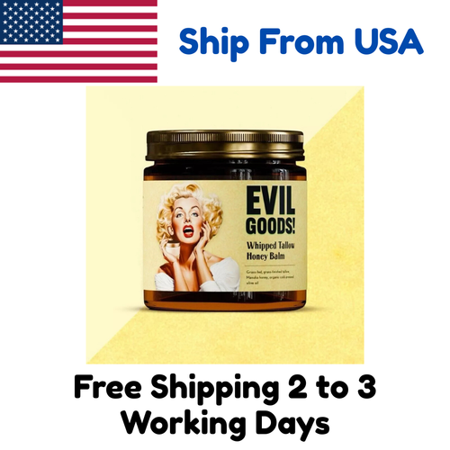 EVIL GOODS Lavender Whipped Tallow & Honey Balm | Anti-Aging ...