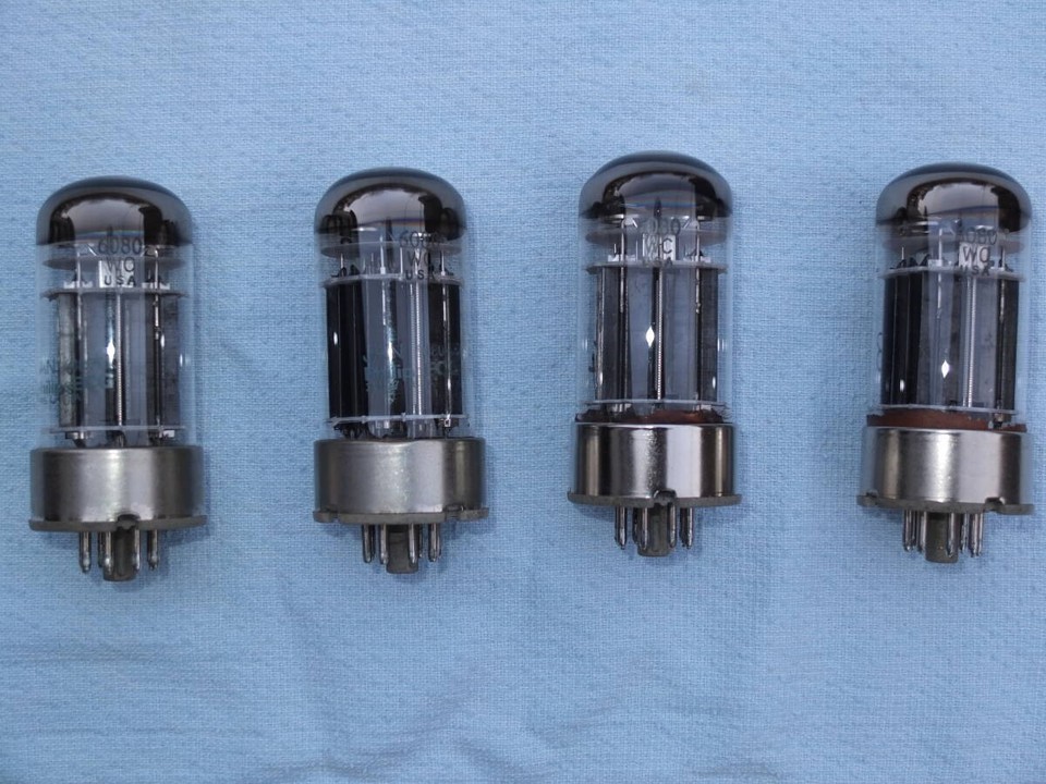 6080 Otl Amp Triode Tube Stereo Power Amplifier Check Description [Read ...