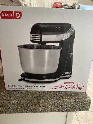 DASH Stand Mixer Electric Mixer for Everyday Use 6 Speed Stand Mixer ...