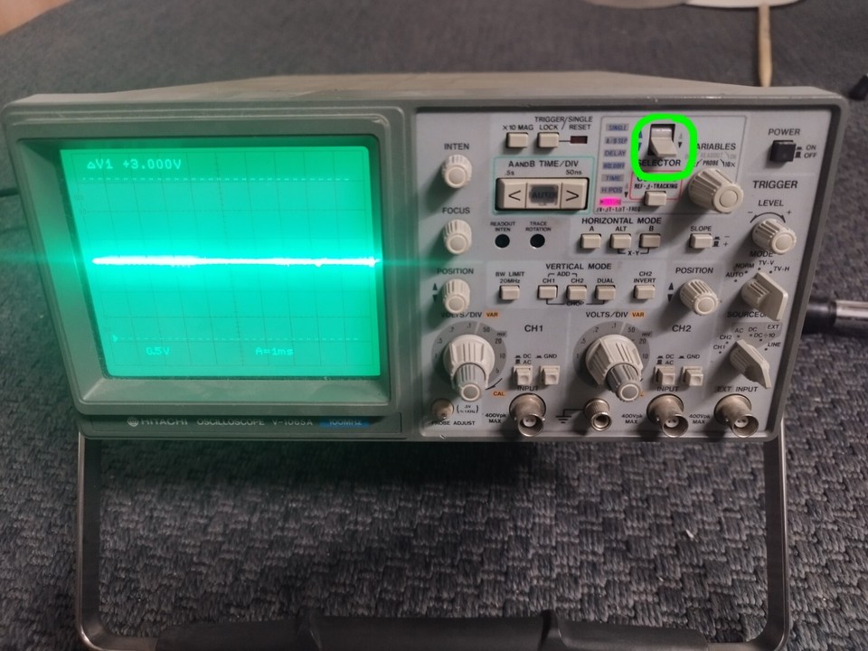 Hitachi V-1065A 100MHZ Oscilloscope | eBay