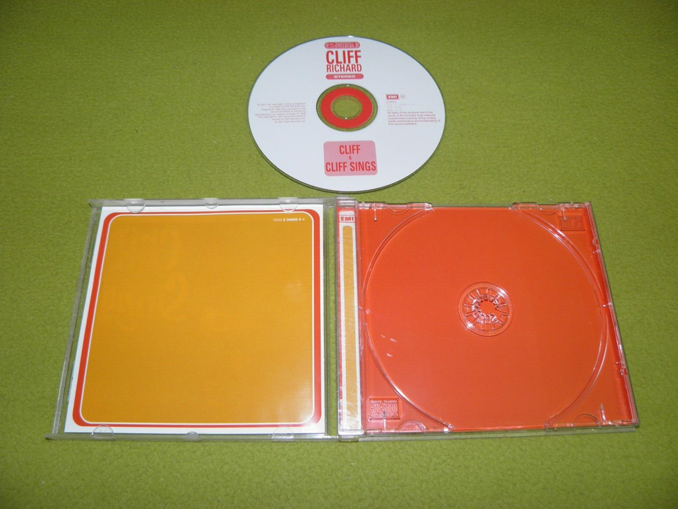 Cliff Richard - Cliff & Cliff Sings - 2 Albums On 1 CD ! RARE 2001 ...