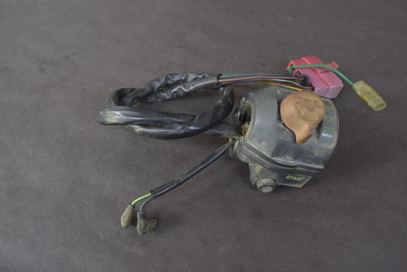 HONDA 1981 CM400A CM400C CM400T CB400T RIGHT SIDE STARTER ENGINE STOP ...