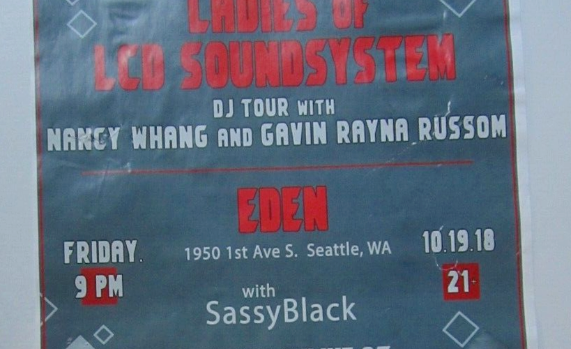 LCD Soundsystem Nancy Whang & Gavin Rayna Russom 2018 Original Show ...