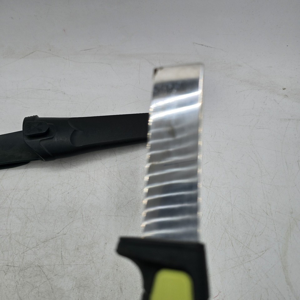 Morakniv Knife Pro Chisel C Lime Green Black Rubber Handle W/ Sheathe ...