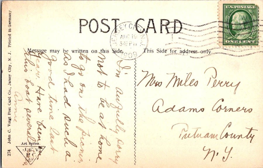 Cruise Ship Boat - Featured on Great Vintage Nautical Postcard a/31 ...