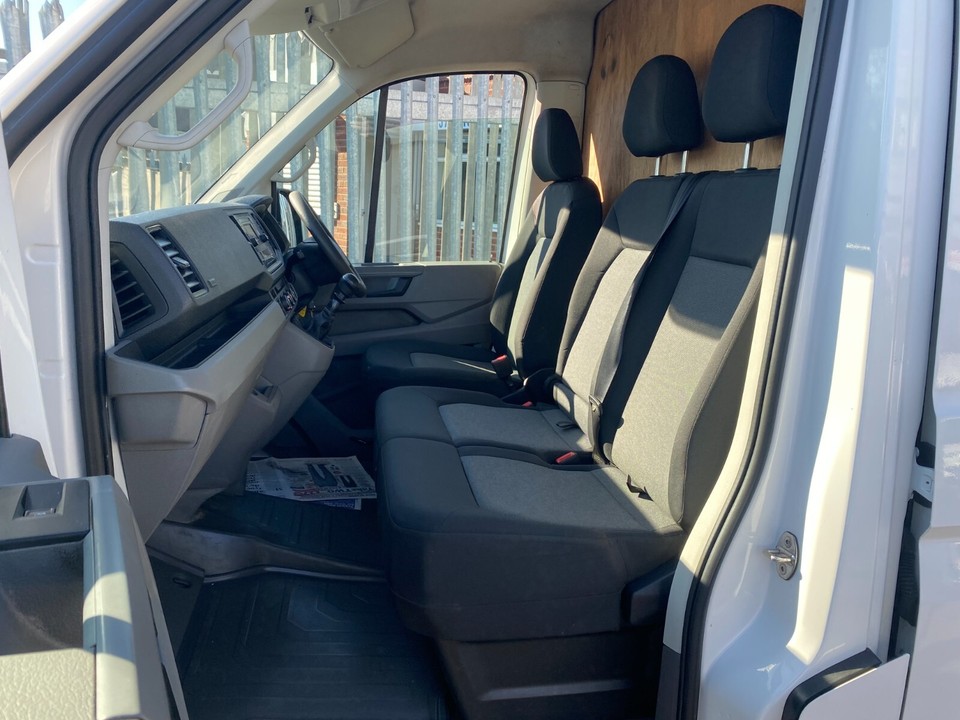 VW CRAFTER CR35 LWB TIPPER 2020 (70) 3 SEAT 140BHP TOOL STORAGE ...