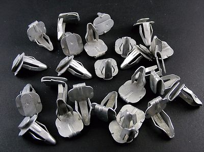 Cadillac Door Panel Clips | 5/16" Hole | 3/4" Long | 25 Clips | Silver ...