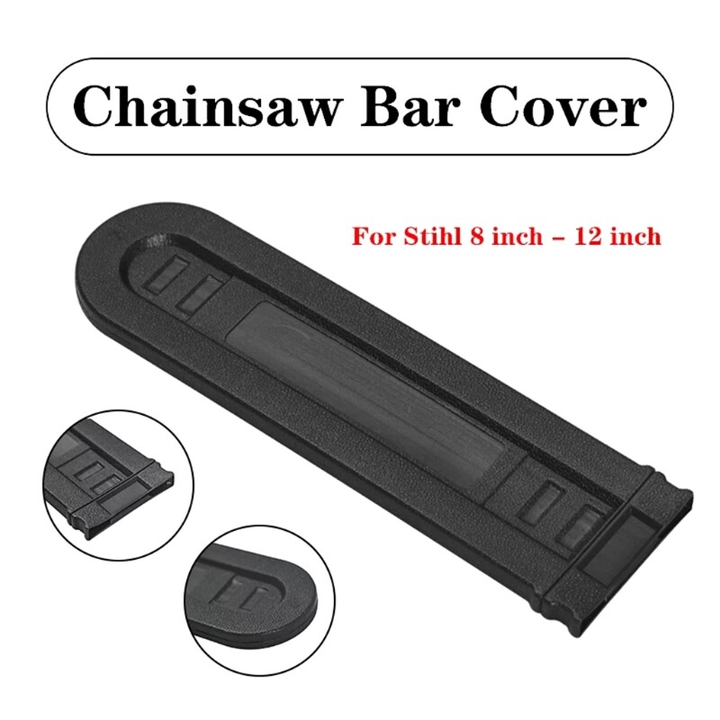Chainsaw Bar Cover 8 Inch 12 Inch Scabbard Guard Universal Guide Plate ...