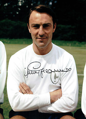 Jimmy GREAVES Signed Autograph CLASSIC Image Posed 16x12 Photo + Dealer ...