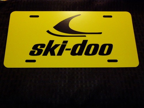Vintage SkiDoo Snowmobile Logo Novelty License Plate | eBay