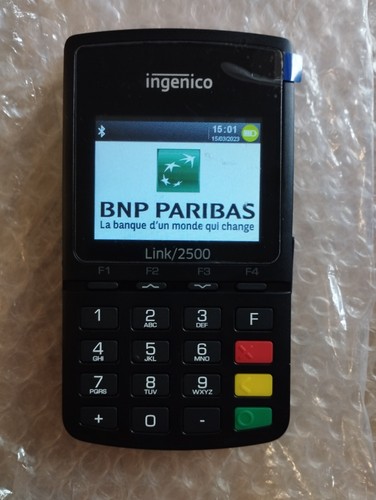 TPE Terminal de Paiement Ingenico LINK/2500 Bluetooth Sans Contact | eBay