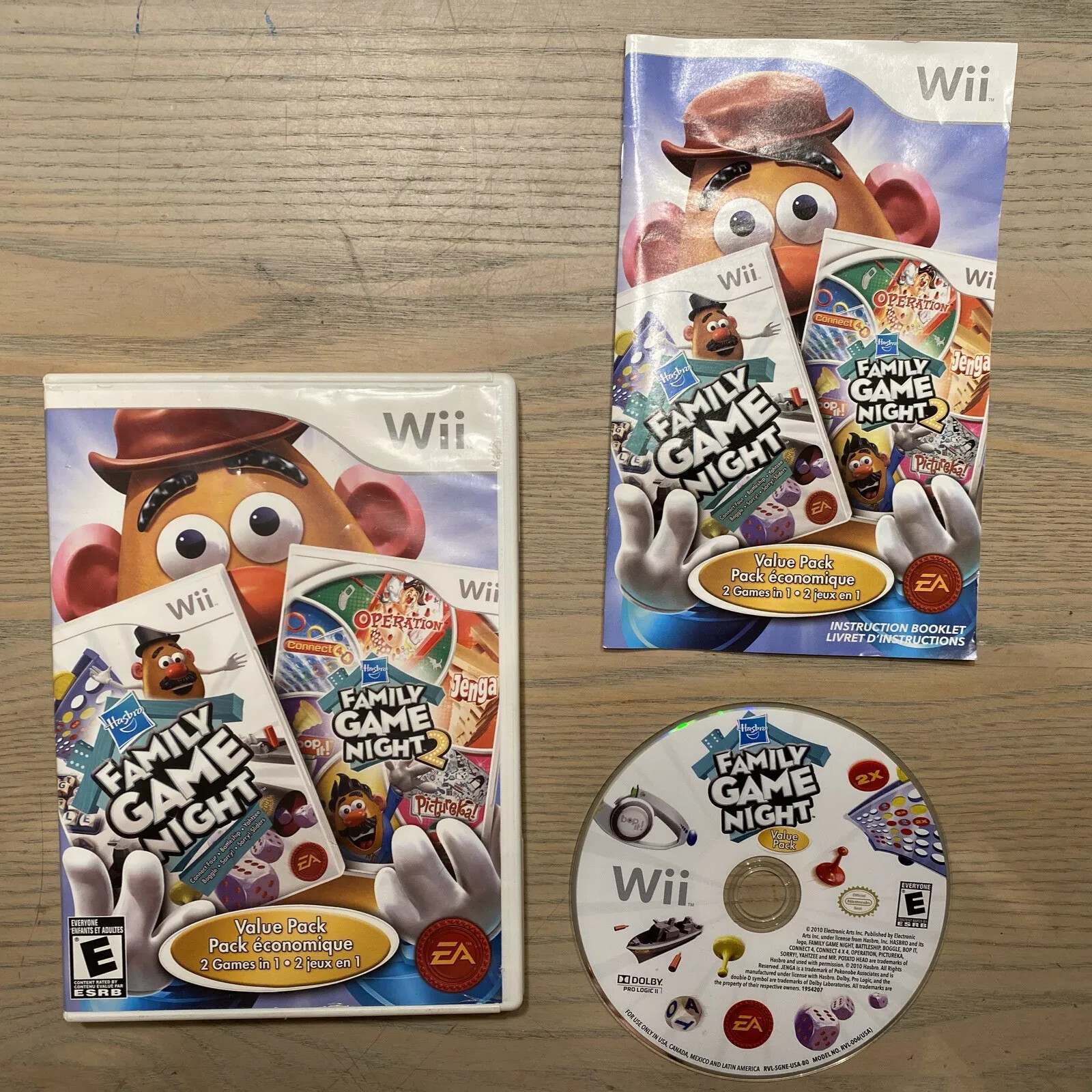 Family Game Night Wii
