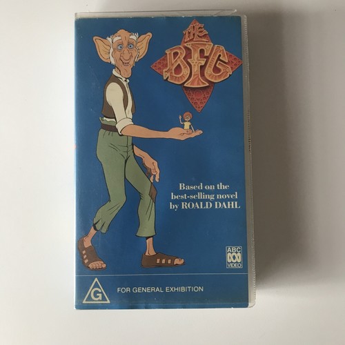 BFG - THE BIG FRIENDLY GIANT - ROALD DAHL - VHS Video ABC Kids | eBay