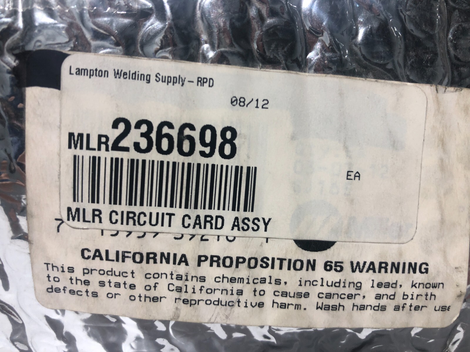 Miller Electric 236698 CIRCUIT CARD ASSY METER W/AMPS (R) for sale ...