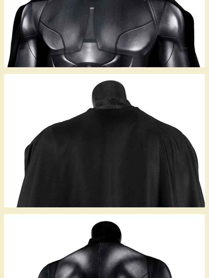 The Flash Series Batman Bruce Wayne Cosplay Deluxe Costume Halloween ...