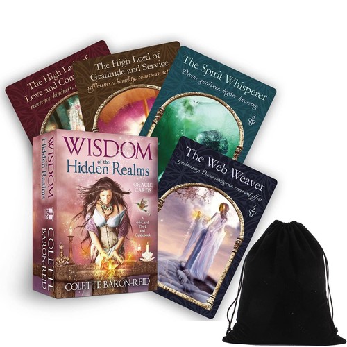 Wisdom Of The Hidden Realms Oracle Cards Deck And Guidebook Divine Avec ...