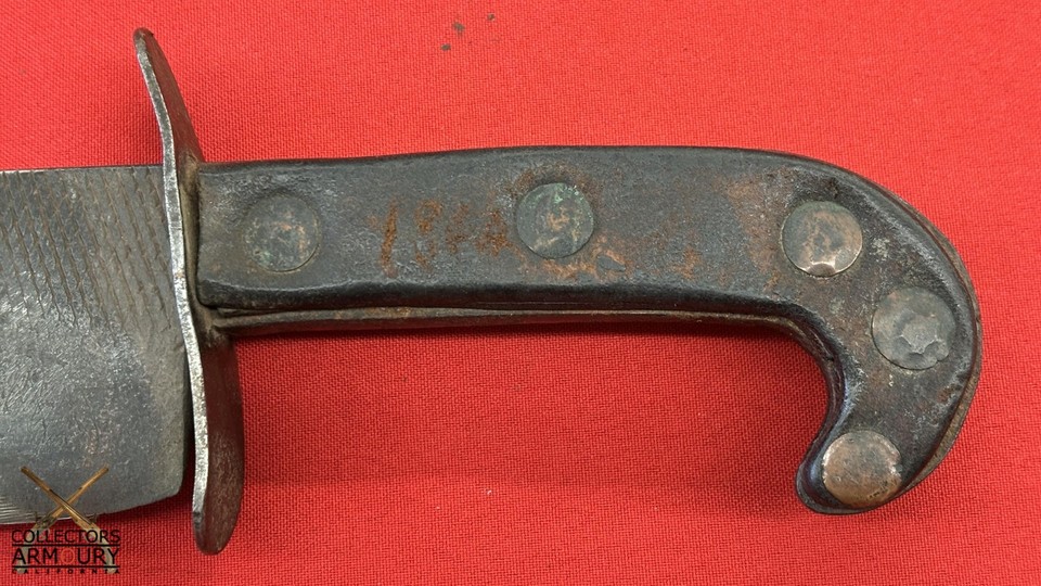 Very Large And Original Confederate “Bowie” Knife Ex. Jim Wells ...