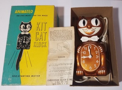 Vintage Kit Kat Klock, Copper Color, Original Box w Instructions | eBay