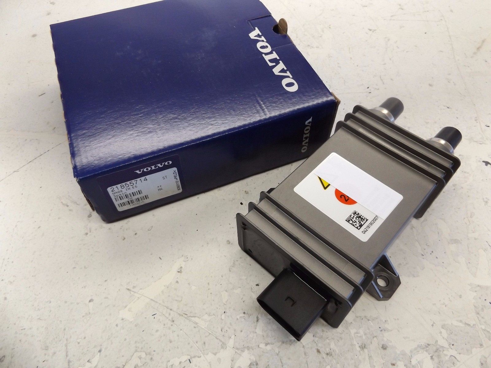 VOLVO BURNER SPARK PLUG CONTROL UNIT NEW OEM 21717619 21855714 GRADER ...