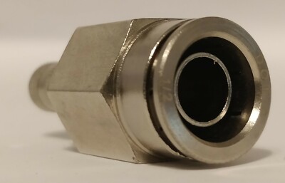 DOT Push In Inflation Valve 1/2" Air Line Schrader Fitting Air Ride Bag ...