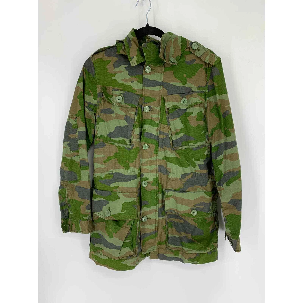 Vintage Finnish M62 Reversible Camo Jacket XL