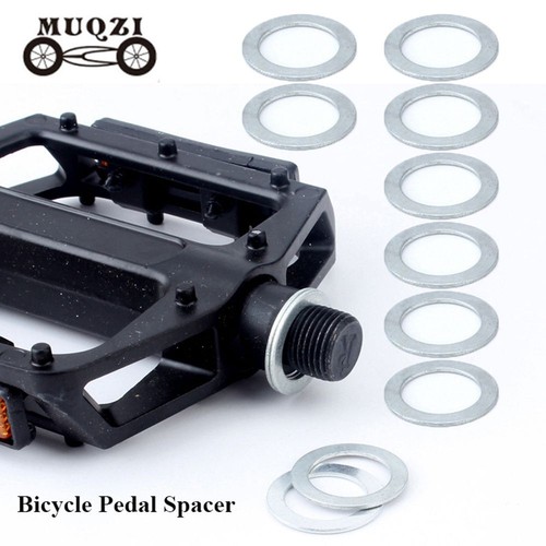 Pedal Washers Folding Bike Spacer Stainless Steel Ring Bicycle Pedal ...
