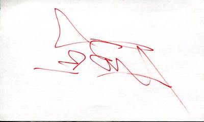 Ice T Rap Singer Actor Signed 3x5 Autograph | eBay