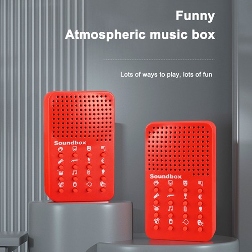 Portable Classic Red Sound Machine Hilarious Novelty Prank 16 Effects ...