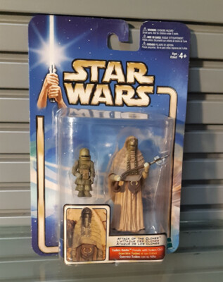 Star Wars POTF TUSKEN RAIDER SAND PEOPLE FEMALE Action Figure, Book of ...