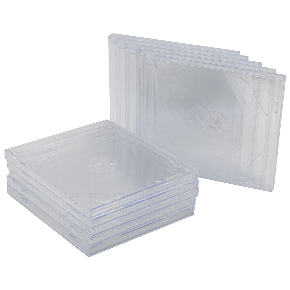 Lots of STANDARD Double CD Jewel Case with Tray 10.4mm (2 CD) Lots ...