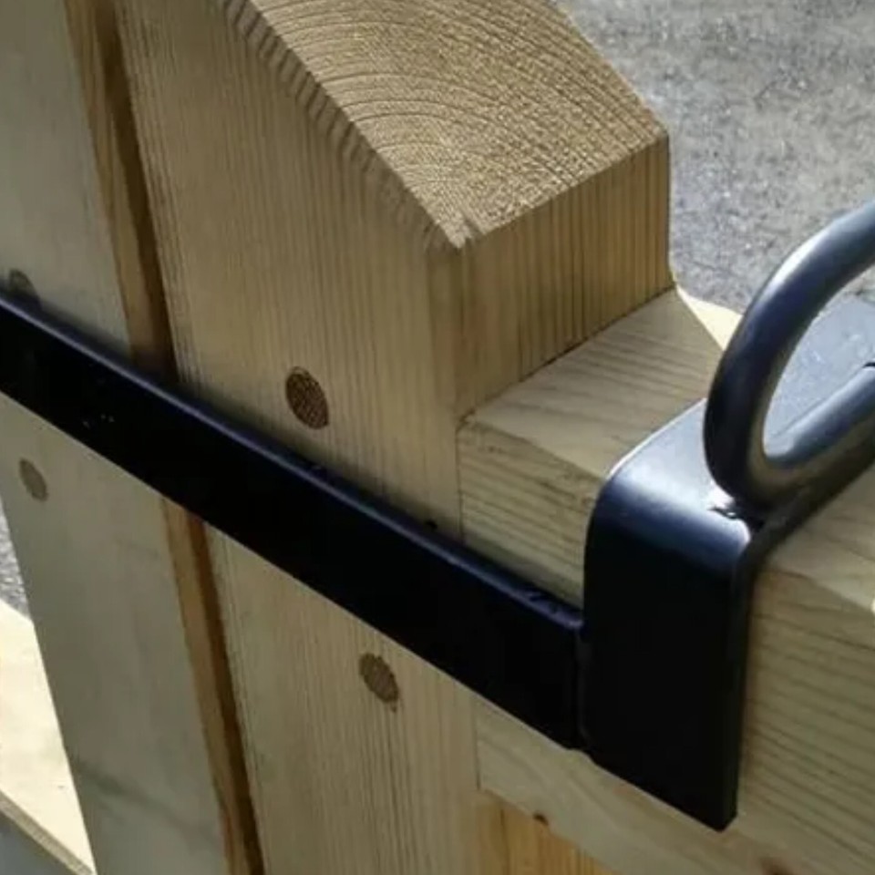 Heavy Duty Throw Over Gate Loop with Lifting Handle for 3" Wide Field ...