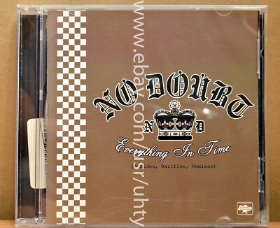 NO DOUBT EVERYTHING IN TIME RARE UKR ORIGINAL POP ALTERNATIVE ROCK CD ...