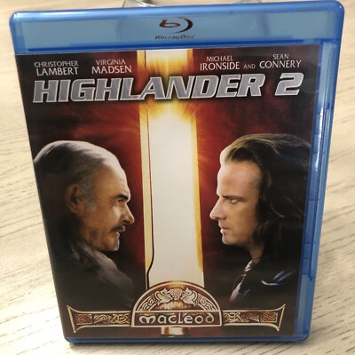 Highlander 2: The Quickening (Blu-ray Disc, 2010) RARE OOP 12236112006 ...