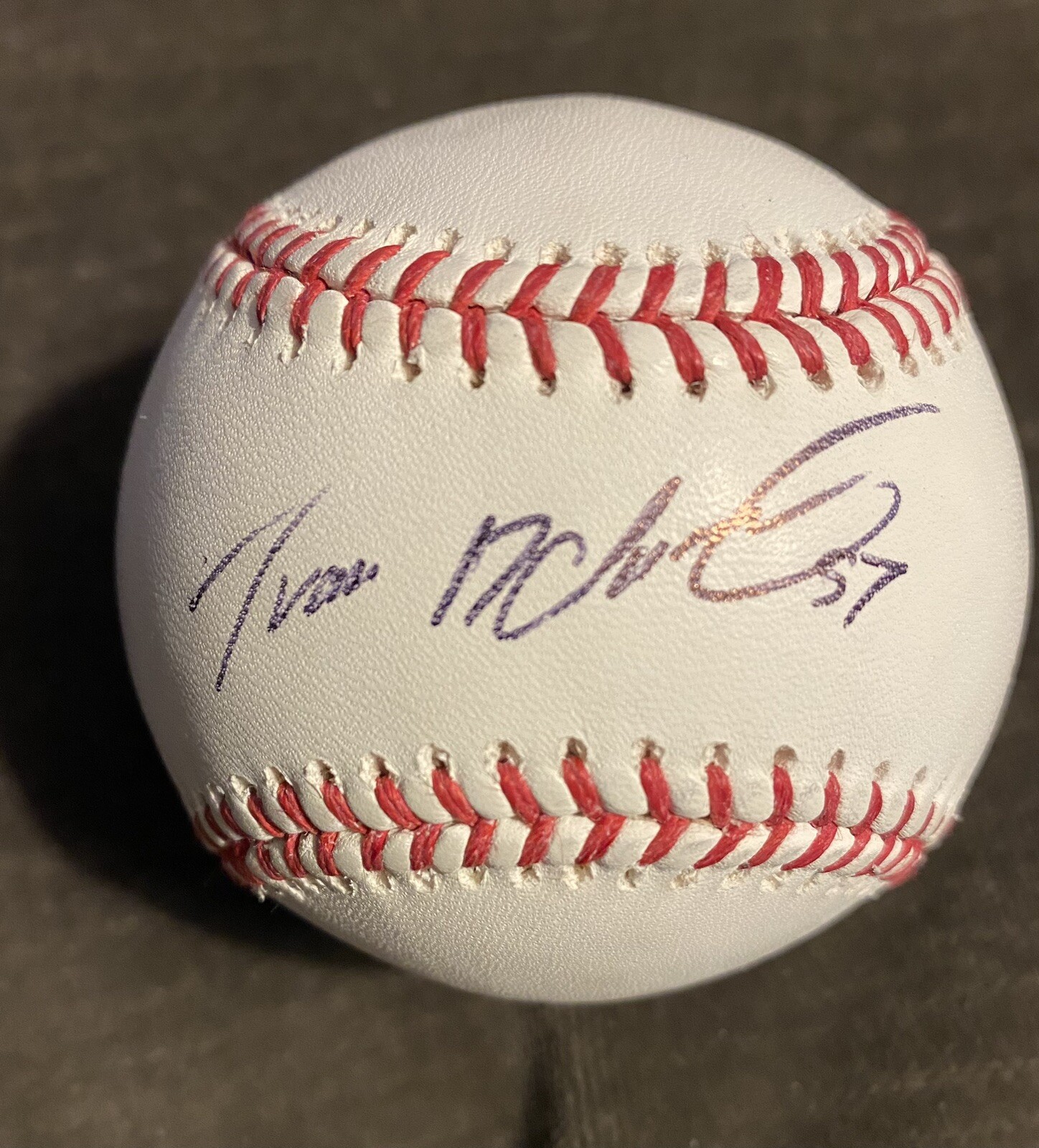 Derek Rodriguez Autographed Signed Baseball ROMLB SF Giants | eBay