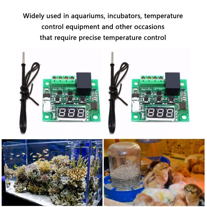Easy To Use 12V Thermostats Control for Central Air Conditioning ...