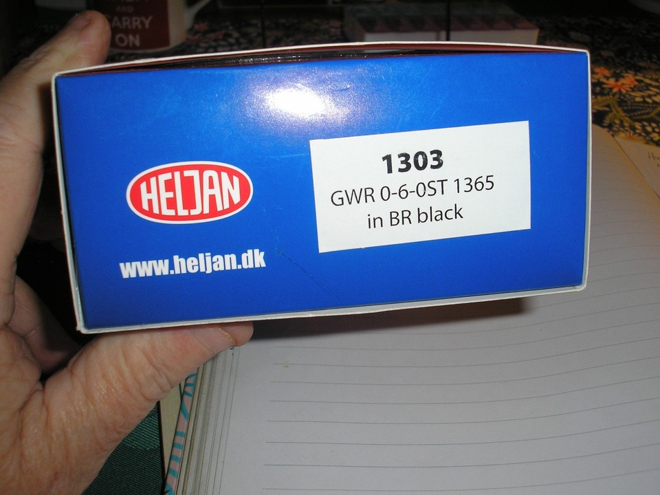Heljan 00 Gauge 1303- GWR 0-6-0ST 1365 in BR Black -Boxed | eBay UK