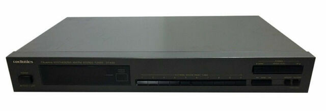 Technics St-k50 Quartz Synthesized Am/fm Tuner Black Japan 1990s EXC ...