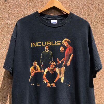 Reprint Incubus Morning View Tour 2002 rare design black T shirt vtg | eBay