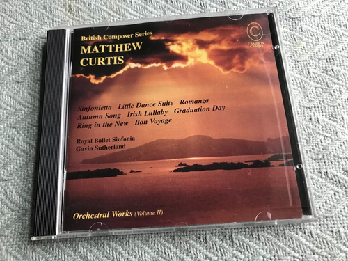 MATTHEW CURTIS: Orchestral Works Vol. 2 by Royal Ballet Symph (CD, 2004 ...