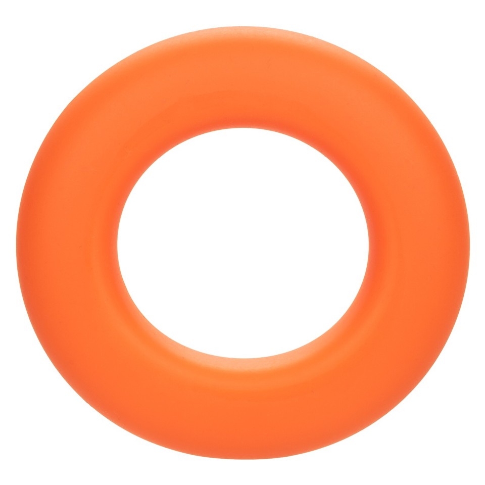 Cal Exotics Alpha Ring Liquid Silicone Prolong Large Ring Orange ...