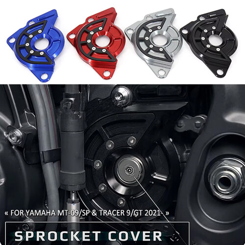 For YAMAHA MT-09 SP Tracer 9 GT Left Sprocket Case Saver Protector ...