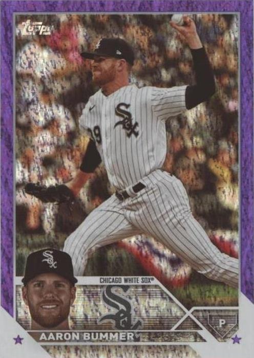 2023 Topps Update Series - Aaron Bummer #US102 Purple Foil /799 for ...