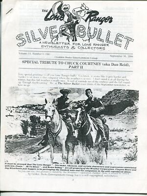 Lone Ranger Silver Bullet Newsletter #44 9/1998-Xerox format-limited ...