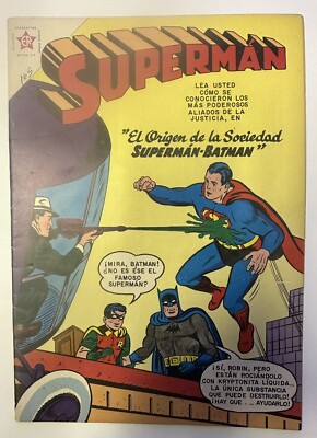 (1958) MEXICAN SUPERMAN #165 NOVARO MEXICO (Worlds Finest #94 Team ...