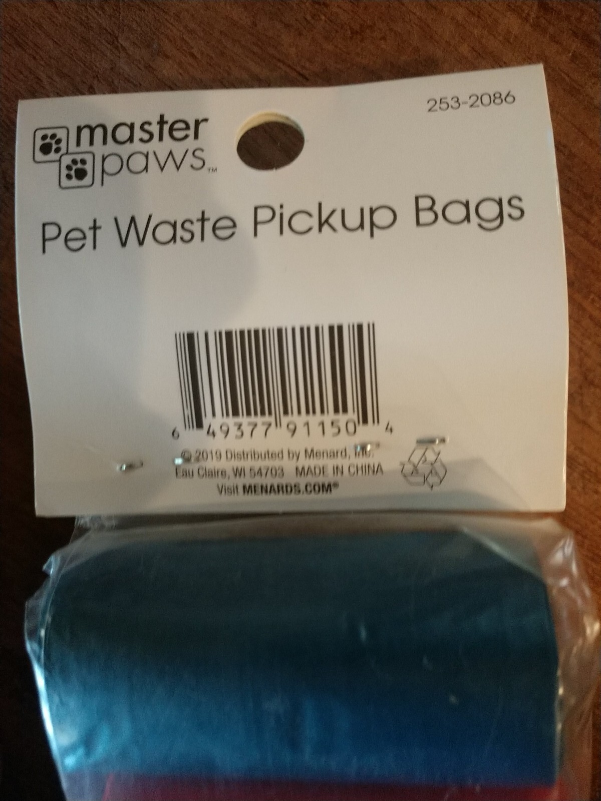 2 Pkgs Master Paws™ 120 Count Pet Waste Pickup Bags- Assorted Colors (2 ...