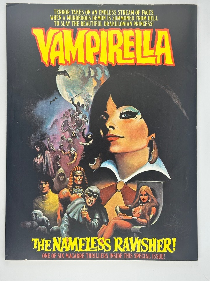 Vampirella #40 Warren Magazine 1975 vtg Horror with Full Color Comic | eBay